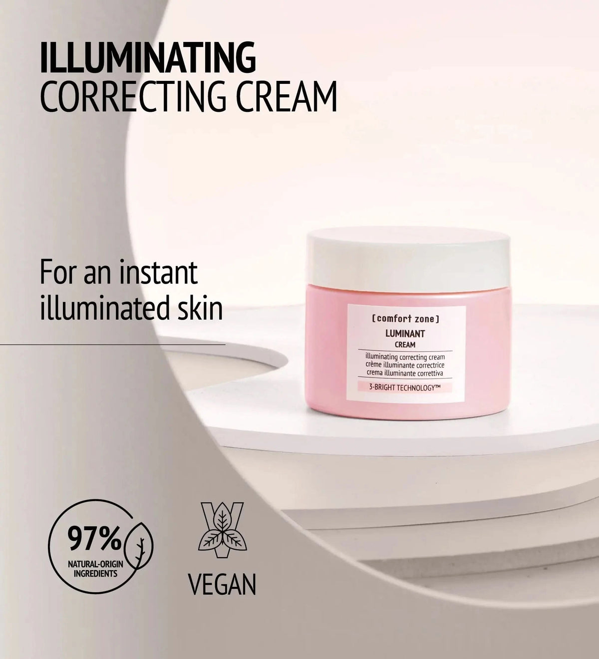 COMFORT ZONE Luminant Cream 60ml AbsoluteSkin Online COMFORT ZONE Luminant Cream 60ml AbsoluteSkin Online